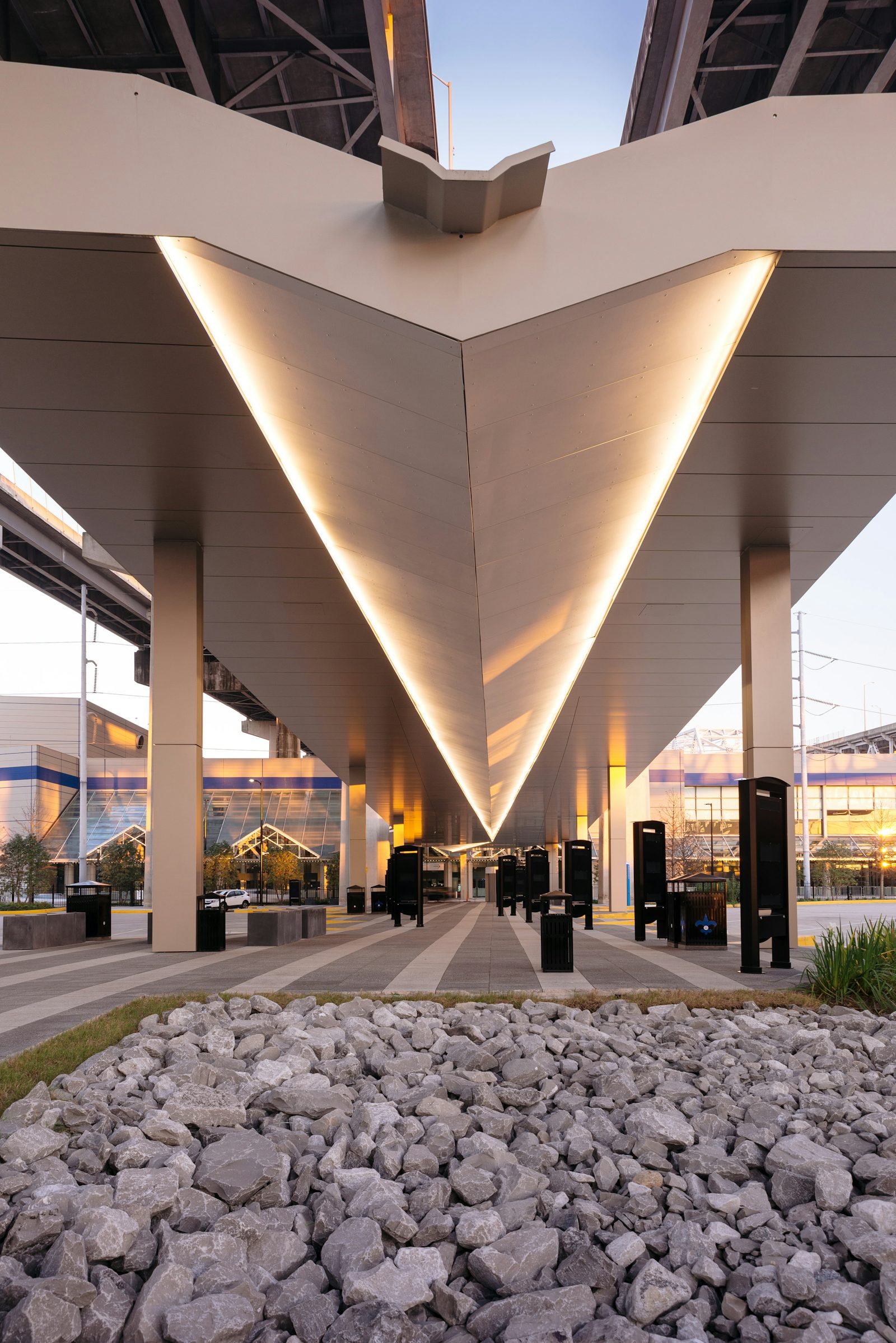 Linear Park at Convention Center Boulevard